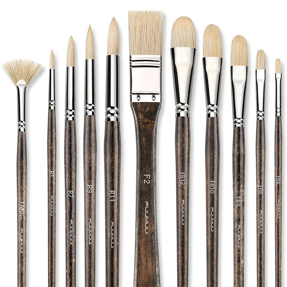 Best Oil Paint Brushes | Professional & Natural Bristle